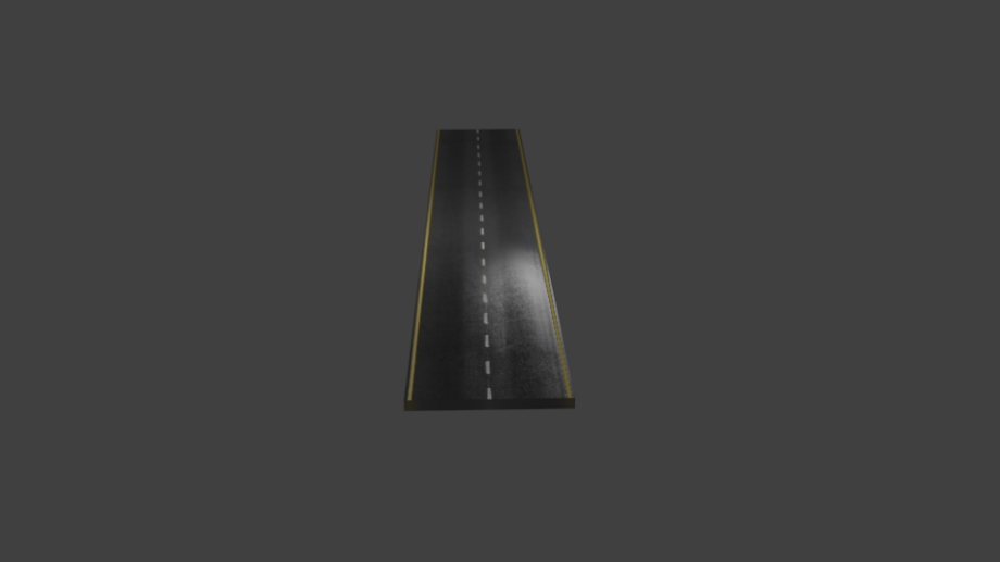 Street road Free 3D Model - .obj .fbx .3ds .dae - Free3D