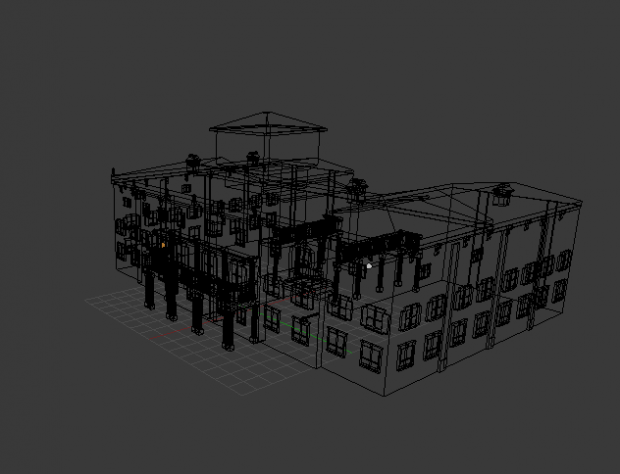 Mansion Auditore ( Assassin\'s Creed ) Free 3D Model - .3ds .obj .mtl ...