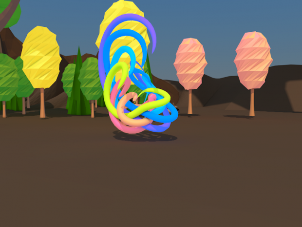 Low poly template abstract Free 3D Model - .c4d - Free3D