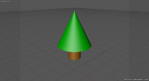 Simple Tree Free 3D Model - .fbx - Free3D