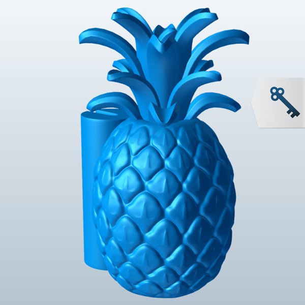 Pineapple V1 Free 3D Model - .obj .stl - Free3D