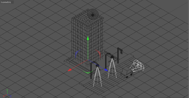 Low poly scene Free 3D Model - .3ds .obj .c4d - Free3D