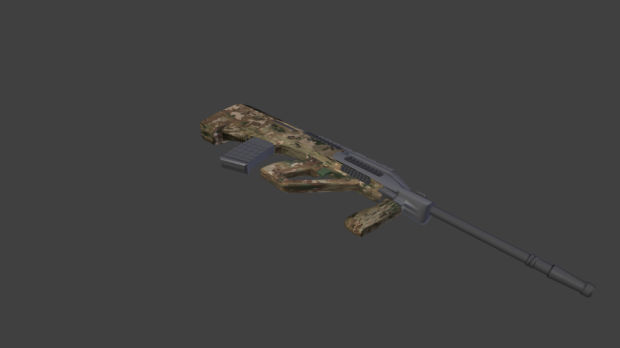 STEYR AUG Free 3D Model - .3ds .obj .blend .fbx .mtl .stl - Free3D