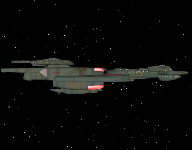 Negh Var class klingon spaceship Free 3D Model - .obj - Free3D