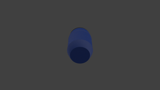 Blue plastic barrel Free 3D Model - .obj .blend - Free3D