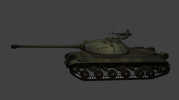 IS-3 Heavy Tank Free 3D Model - .3ds .obj .blend .dds - Free3D