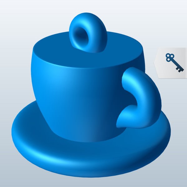 Coffee Mug V1 Free 3D Model - .obj .stl - Free3D