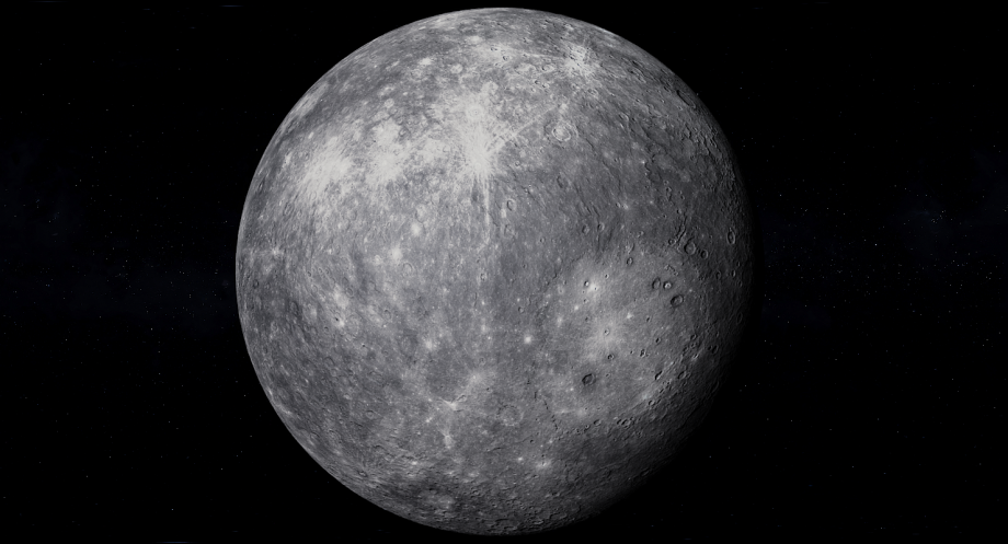 Mercury Photorealistic 1K Free 3D Model - .blend .obj .fbx .mtl .png ...