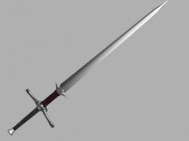 Two handed sword Free 3D Model - .max - Free3D