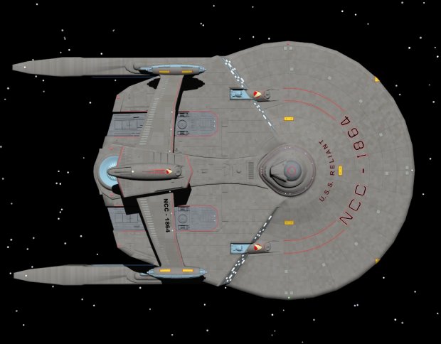 U.S.S. Reliant NCC 1864 Free 3D Model - .obj - Free3D