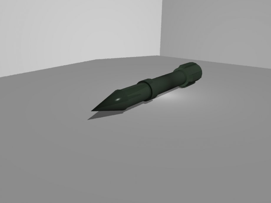 Missile Low poly Free 3D Model - .ma - Free3D