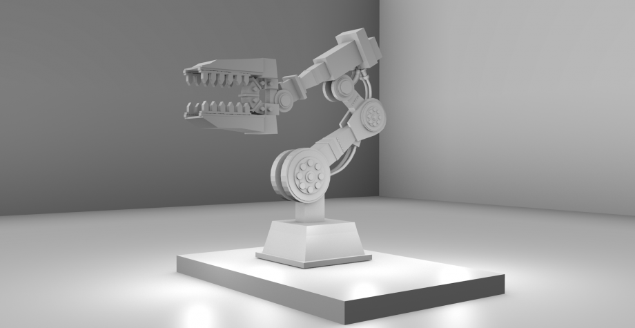 Industrial Machine Free 3D Model - .blend .fbx - Free3D