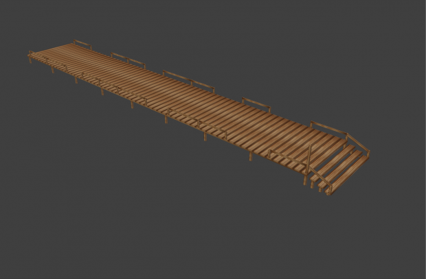 Dock Free 3D Model - .3ds .obj .dae .mtl .stl - Free3D