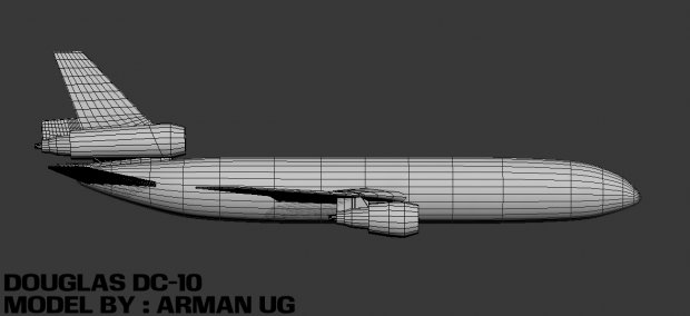 Douglas DC-10 Free 3D Model - .max - Free3D