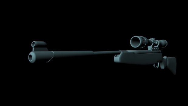 Air Rifle Free 3D Model - .ma .mb - Free3D