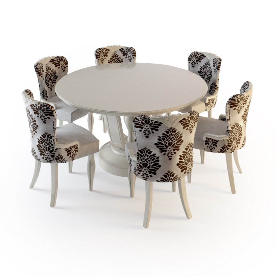 INI Studio Table and Chair 0017 Free 3D Model - .max .obj .fbx - Free3D