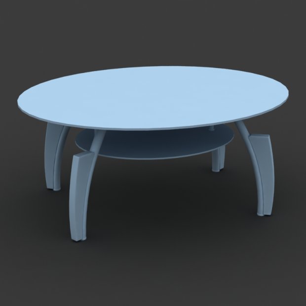 Center Table 01 Free 3D Model - .3ds .obj .max .fbx .lwo - Free3D