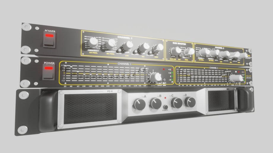 Sound System Free 3D Model - .obj - Free3D
