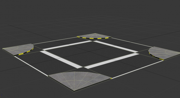 Modular Road Set Free 3D Model - .max .fbx - Free3D
