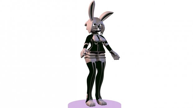 Nancy rabbit Free 3D Model - .obj .c4d .stl - Free3D