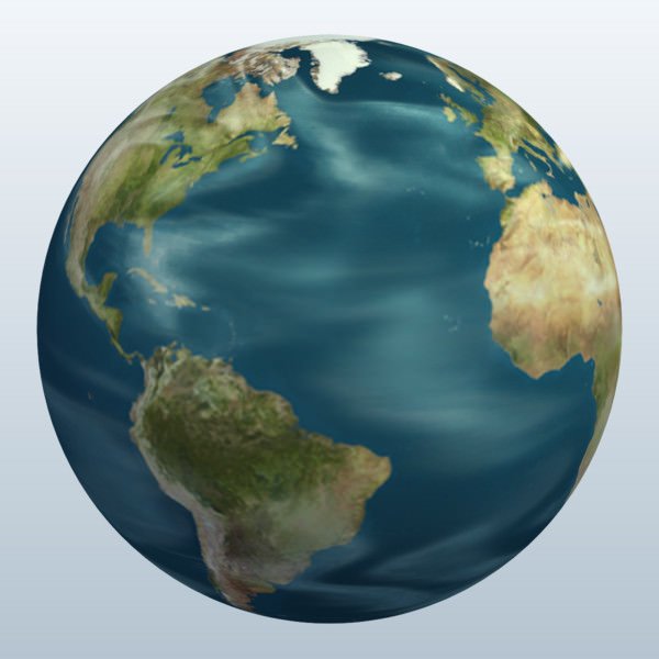 Earth v1 Free 3D Model - .obj .stl - Free3D