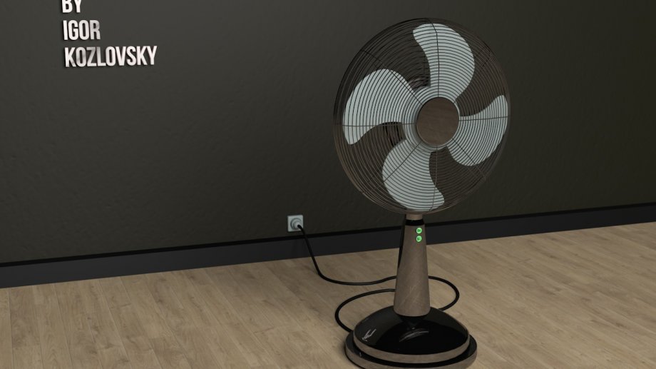 Fan Free 3D Model - .c4d - Free3D