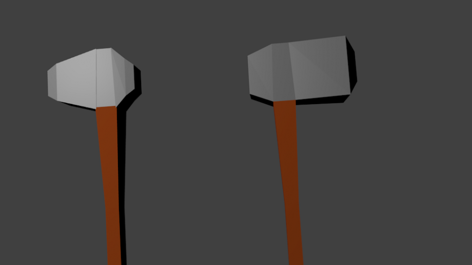 Simple Game Hammers Free 3D Model - .blend .fbx - Free3D