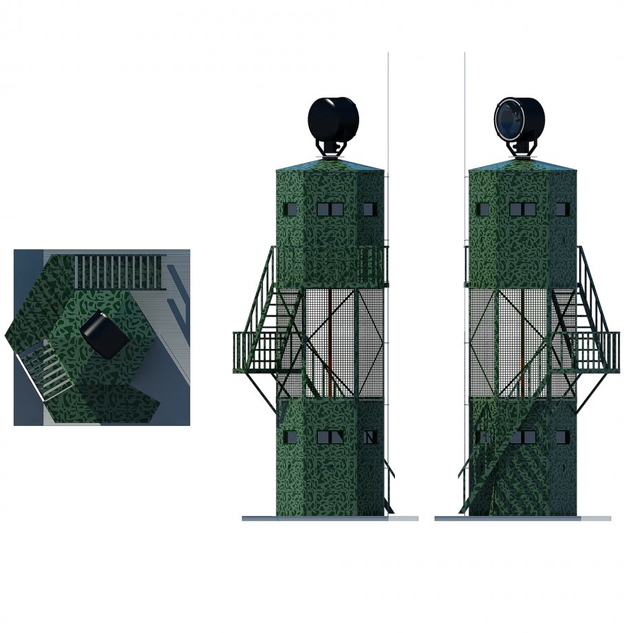 Observation Tower Free 3D Model - .max .obj - Free3D