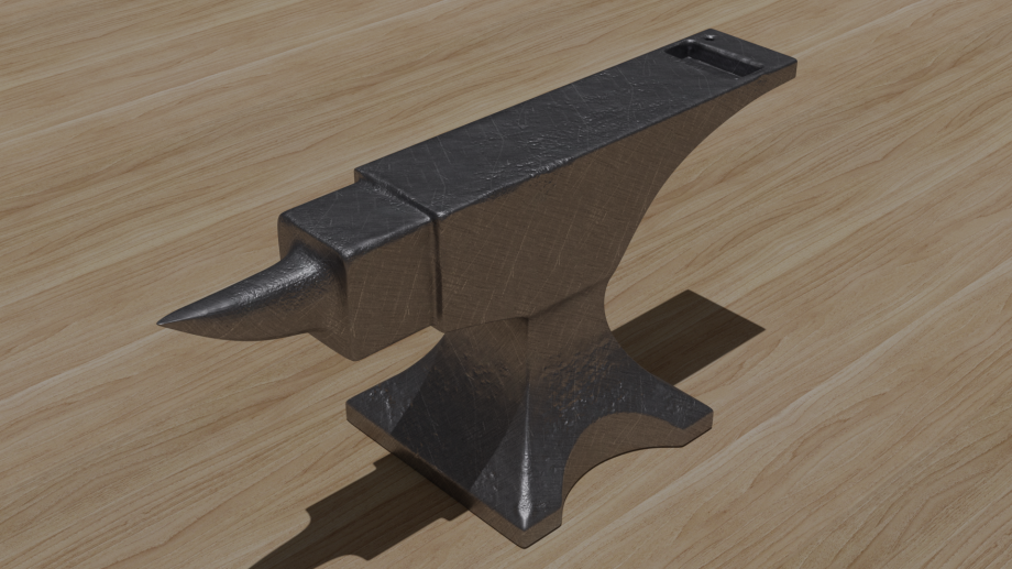 Anvil Free 3D Model - .fbx .obj .blend - Free3D