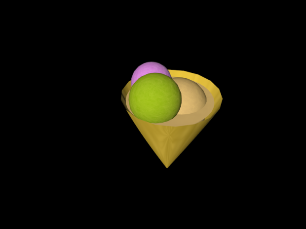 Ice cream Free 3D Model - .3ds .obj .c4d .fbx - Free3D