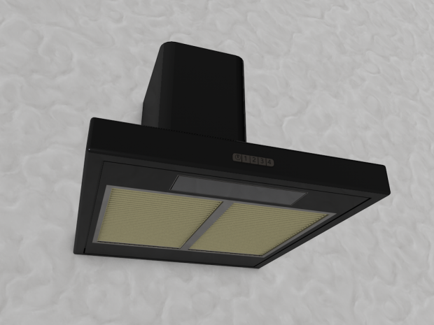 Square Cooker Canopy Free 3D Model - .3ds .obj .c4d .mtl - Free3D