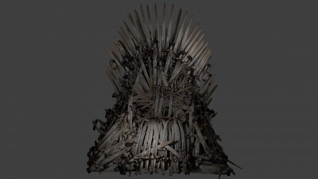 Throne Free 3D Model - .blend - Free3D