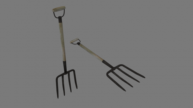 Pitchfork Free 3D Model - .blend .fbx - Free3D