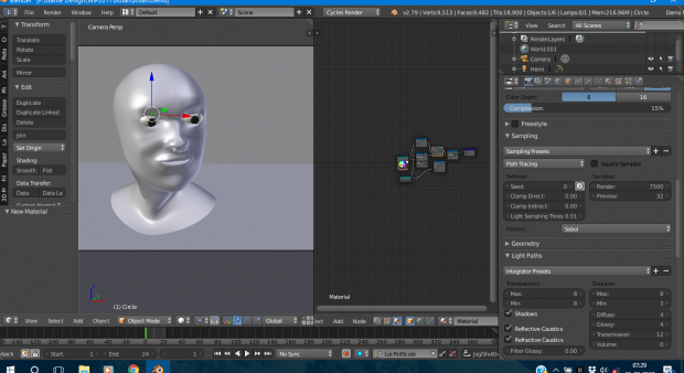 Human Male Face Free 3D Model - .blend .fbx - Free3D