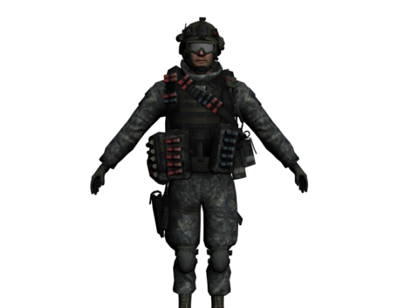 Soldier Free 3D Model - .max - Free3D