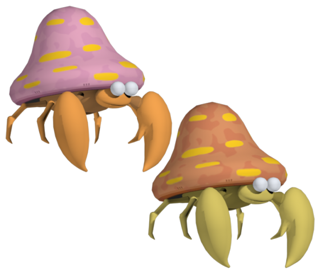 Parasect (Pokemon) Free 3D Model - .dae .fbx - Free3D