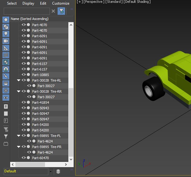 Lego 8302 Rod Rider gratis 3D-model - .3ds .dae .max .c4d .fbx - Free3D