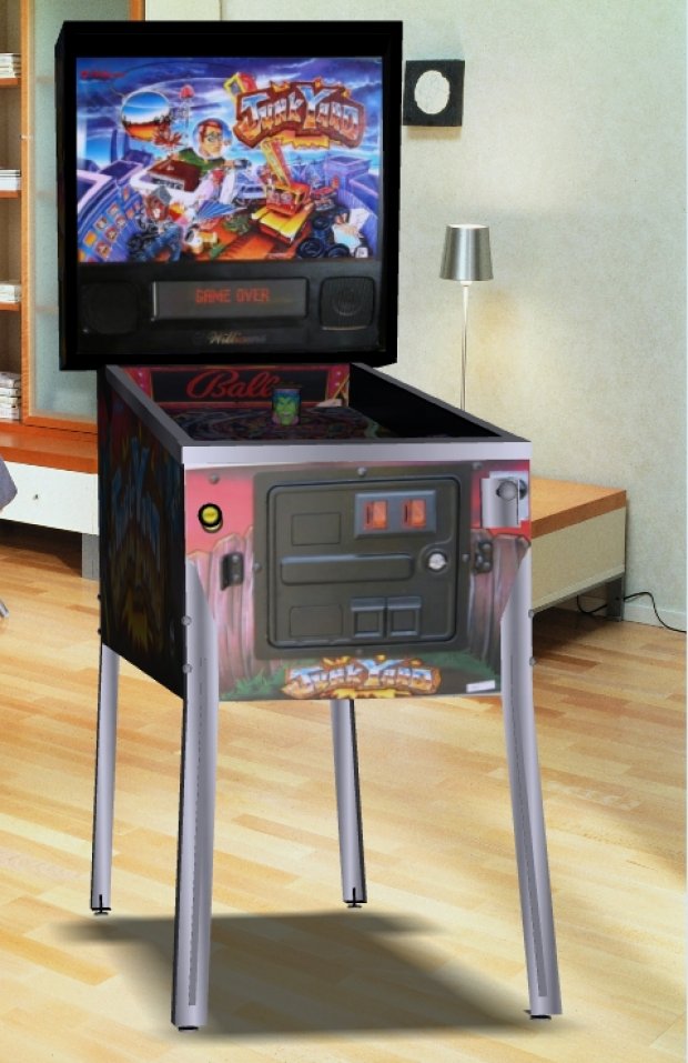 Junk Yard - Pinball Machine Free 3D Model - .3ds - Free3D