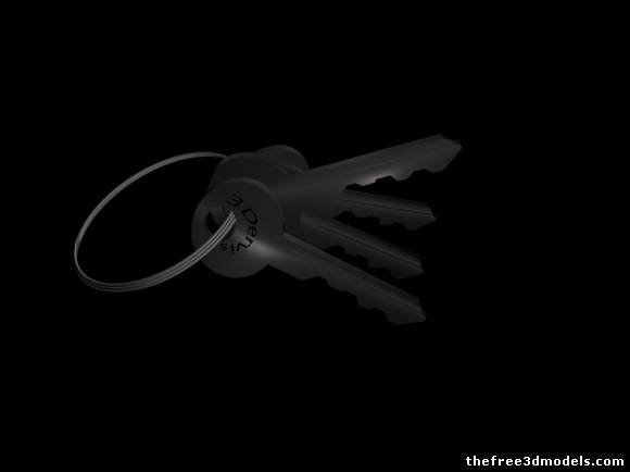 C4D keys (Schlüssel / anahtar) Free 3D Model - .c4d - Free3D