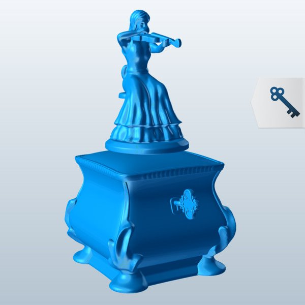 Violinist V1 Free 3D Model - .obj .stl - Free3D