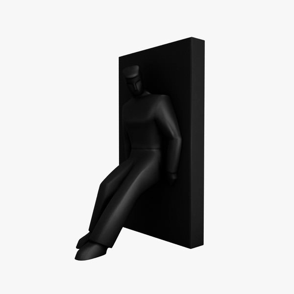 Book Ends Modern Free 3D Model - .obj .stl - Free3D