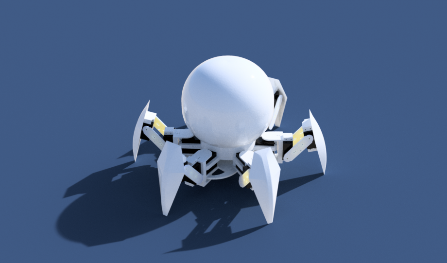 Hexapod DSD-2 Free 3D Model - . - Free3D