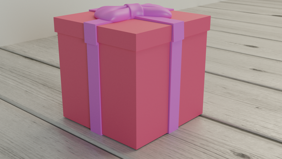 Christmas Present Free 3D Model - .blend - Free3D