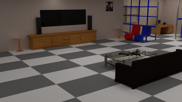 Room Free 3D Model - .3ds .obj .dae .blend .fbx - Free3D