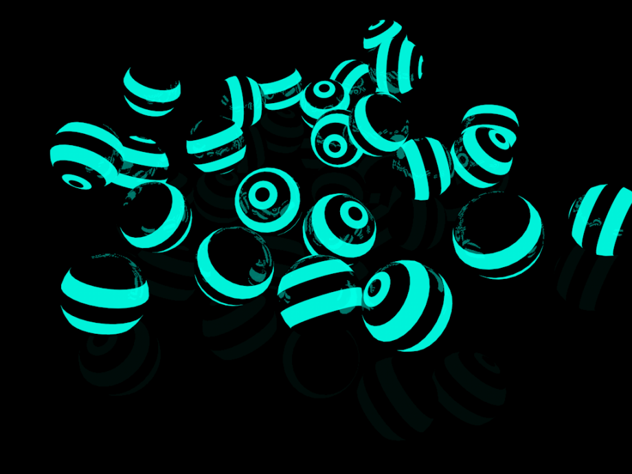 Balls neon Free 3D Model - .c4d - Free3D