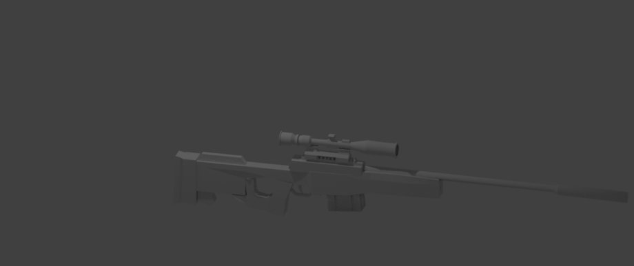 Sniper Free 3D Model - .blend - Free3D