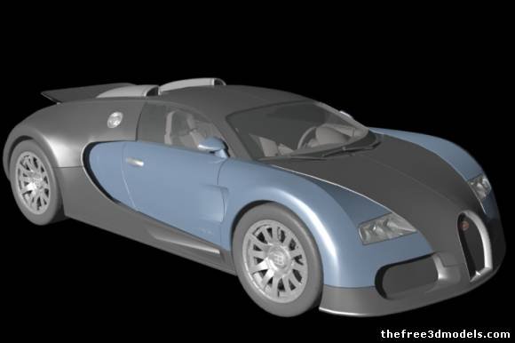 Bugatti Veyron Free 3D Model - .lwo - Free3D
