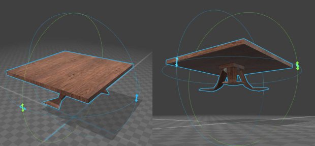 Wood Table Free 3D Model - .obj .mtl - Free3D