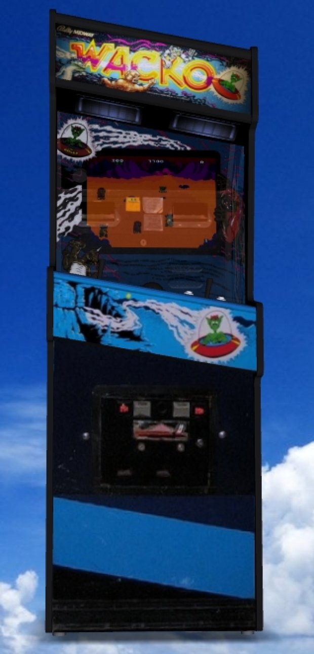 Wacko Cab Upright Arcade Machine Free 3D Model - .3ds - Free3D