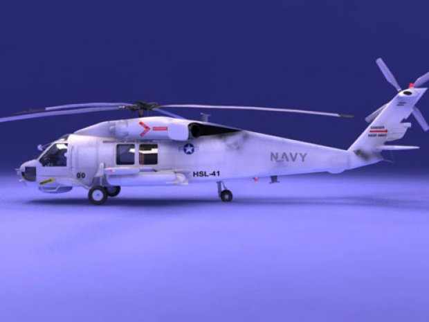 SH-60 SeaHawk Free 3D Model - .obj .max .ma - Free3D